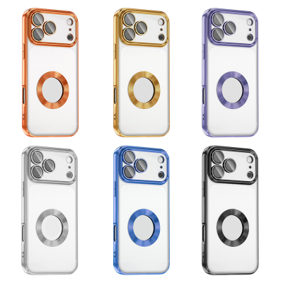 Apple iPhone 17 Pro Kılıf Kamera Korumalı Logo Gösteren Zore Omega ...