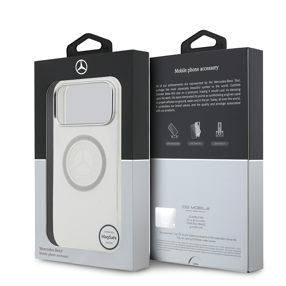 Apple iPhone 17 Pro Max Kılıf Mercedes Benz Orjinal Lisanslı M-safe ...