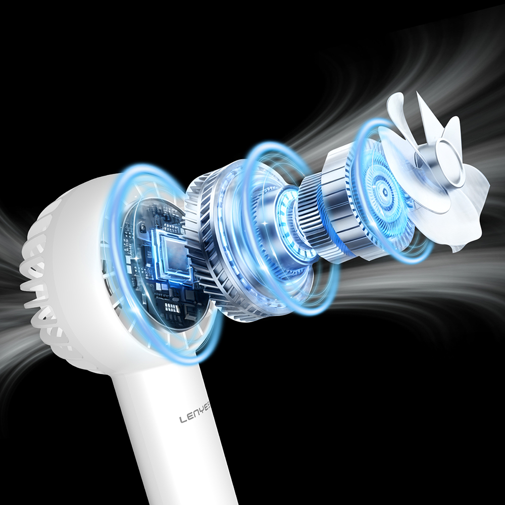 Lenyes LHF15 3 Kademeli Portatif Mini Soğutucu El Fanı Soğutucu Lenyes