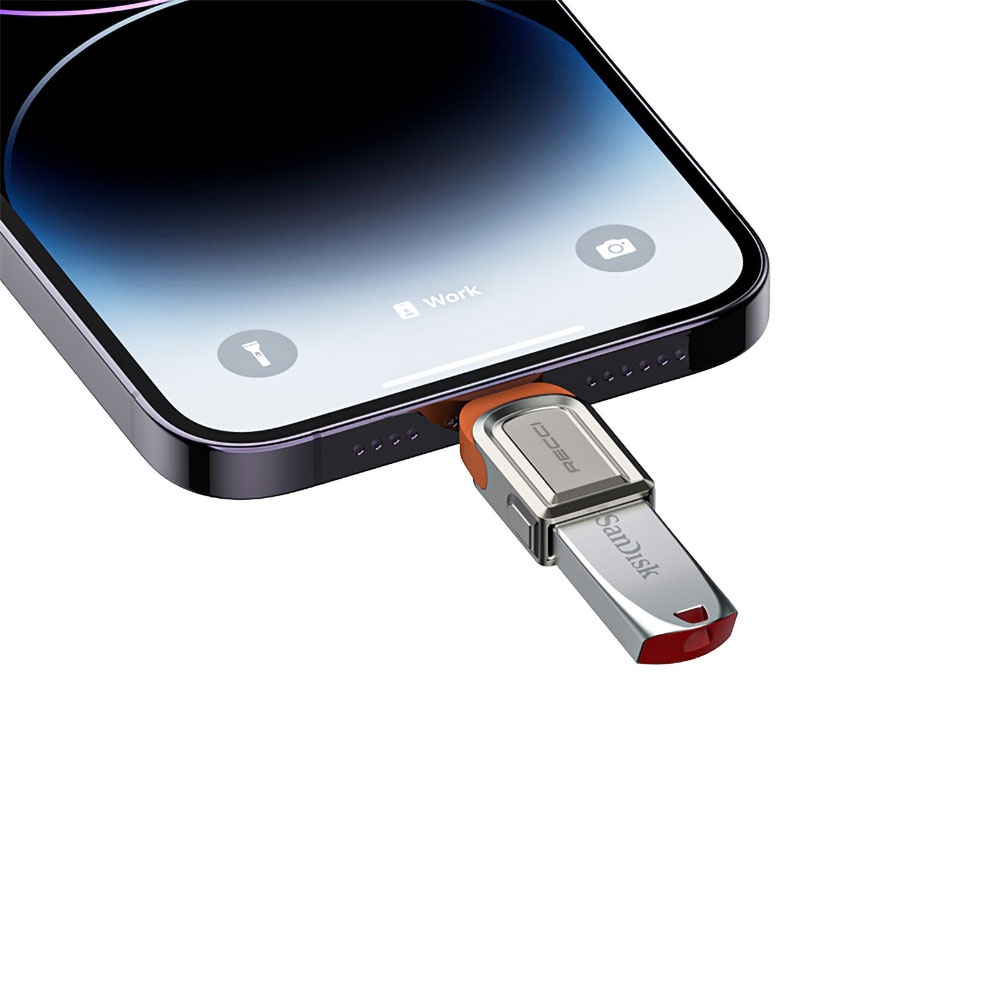 Recci RDS-A16L Ultra Hızlı Veri Aktarıcı Adaptör USB 3.0 to Lightning ...