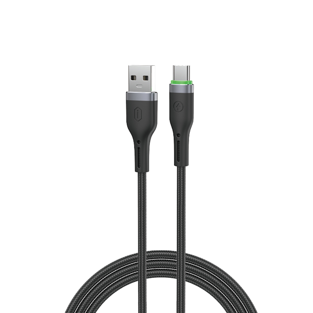 Wiwu Wi-C067 Orginlink Serisi LED Göstergeli USB-A to Type-C Hızlı Şarj ...